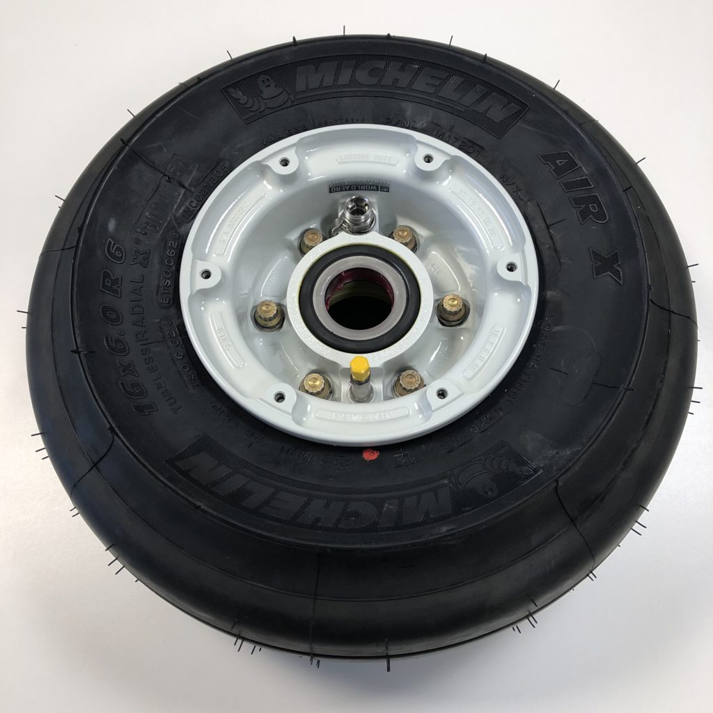 Aircraft Part No. 90002746 nose wheel Dassault, Falcon 7X component repairs