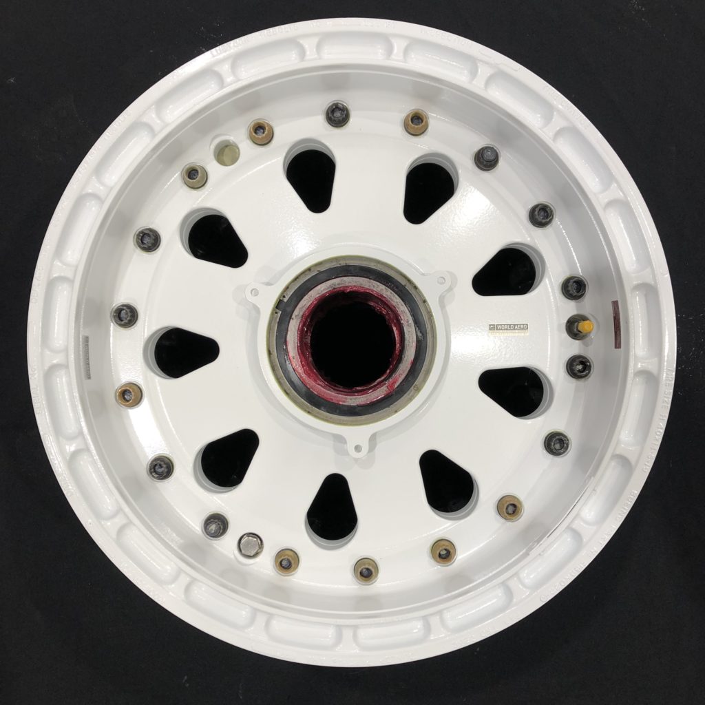 Aircraft Part No. S160N020-6 main wheel 757, Boeing component repairs